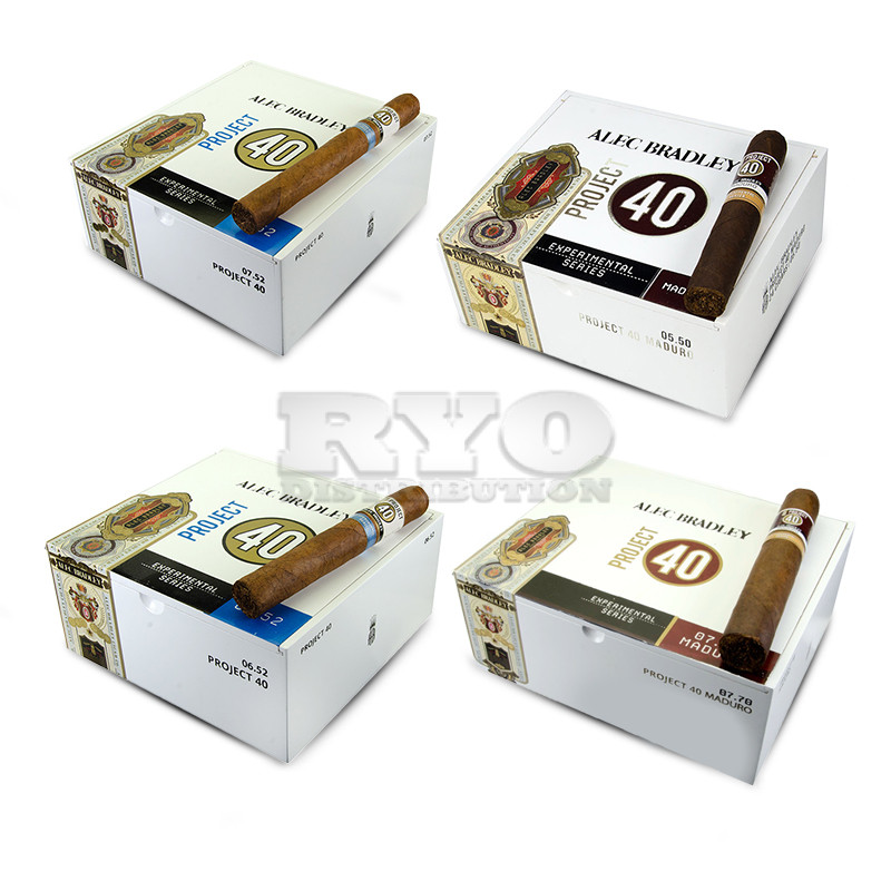 Alec Bradley Project 40 Cigars - 24ct Box - RYO Distribution