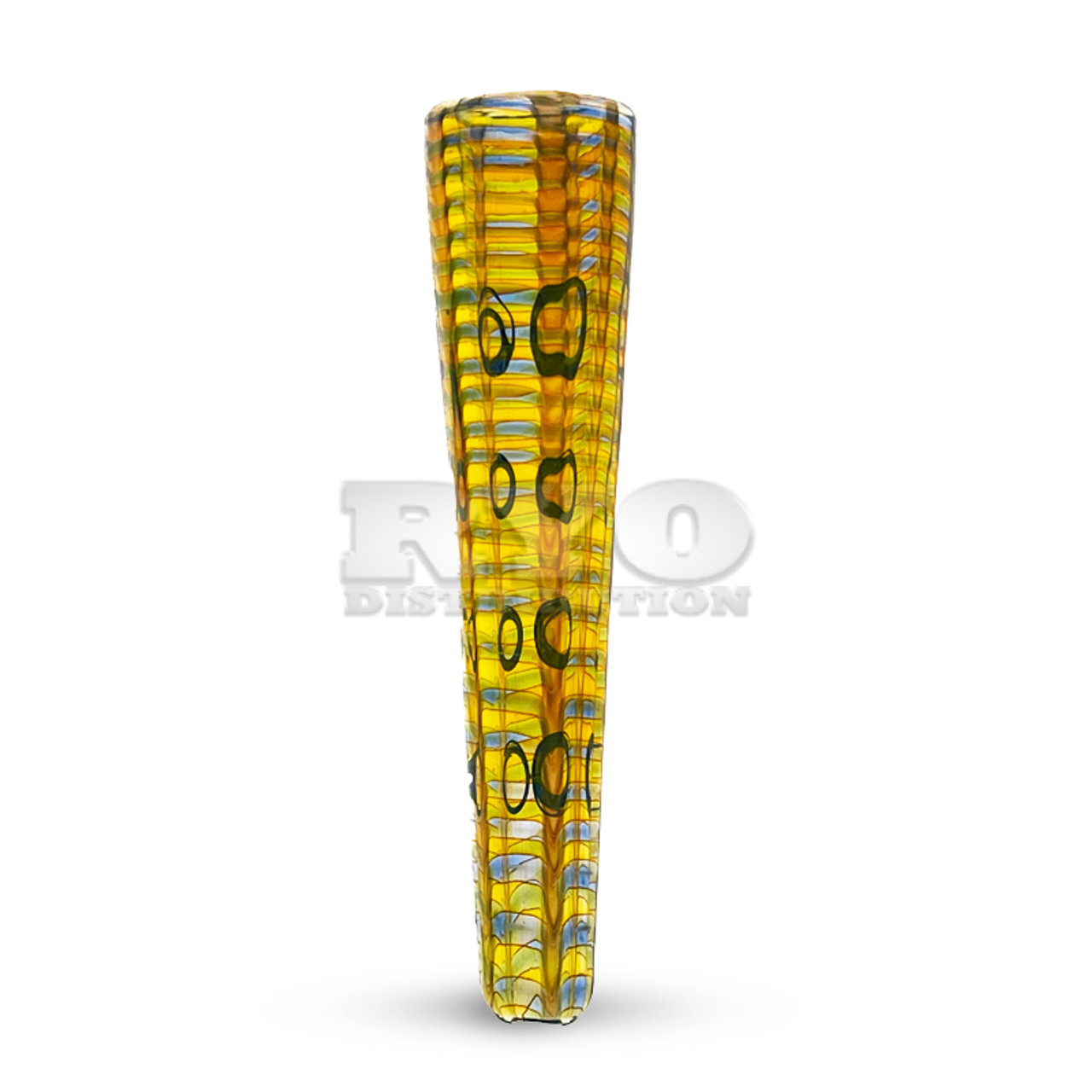 Striped Glass Nectar Collector Pipe 14mm Female Assorted Colors Ryo