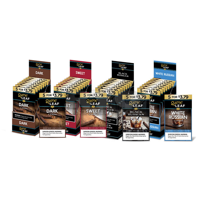 Game Leaf Cigars 5 for $3.79 8pk - 5ct - RYO Distribution