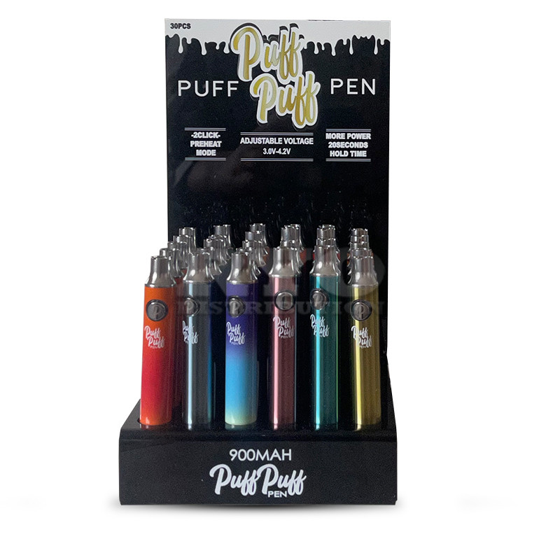 Puff Puff Pen 900mAh Display - 30ct - RYO Distribution