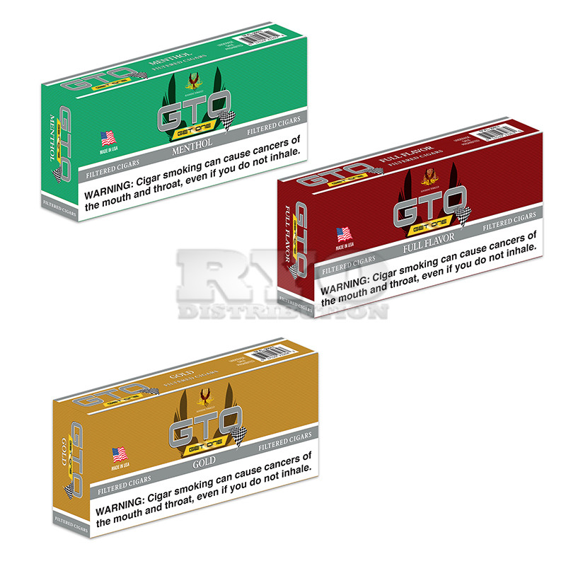 GTO Filtered Cigars - 10ct Carton - RYO Distribution