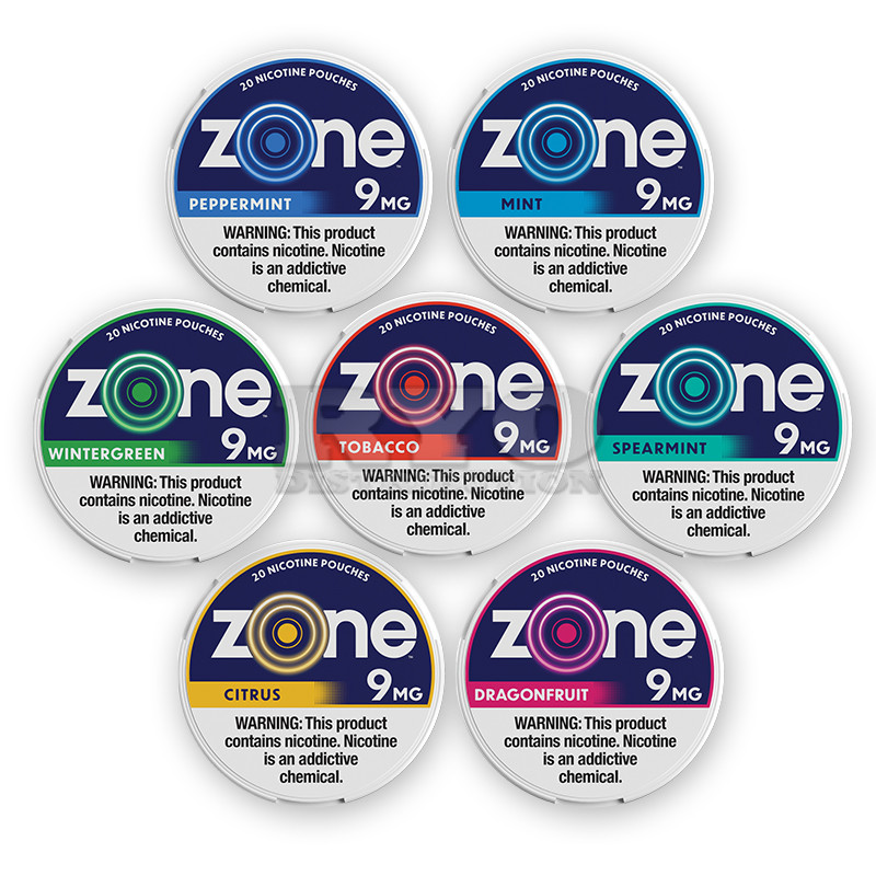Zone Nicotine Pouches - 5ct - RYO Distribution