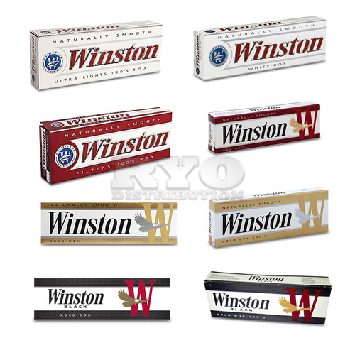 Winston Cigarettes - 10ct Carton - RYO Distribution