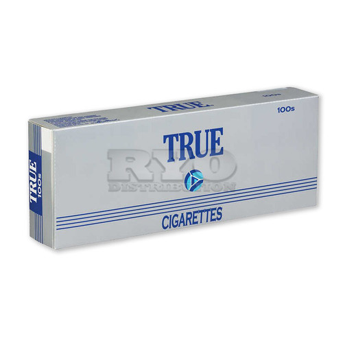 True Blue 100s Soft Pack Cigarettes - 10ct Carton - RYO Distribution