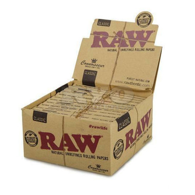 RAW CLASSIC PAPERS CONNOISSEUR KING SIZE SLIM + TIP - RYO Distribution