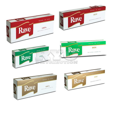 Rave Cigarettes - 10ct Carton - RYO Distribution