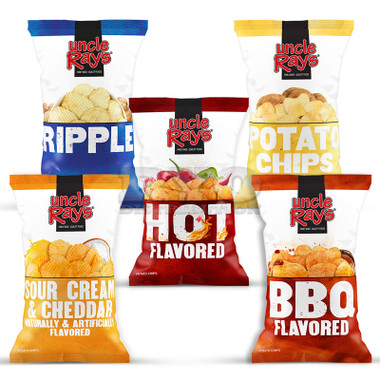 Uncle Ray's Potato Chips 1.5oz Single Bag - RYO Distribution