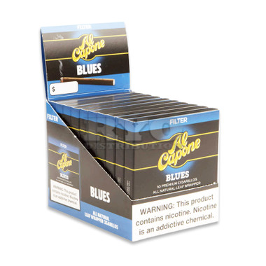 Al Capone Blues Filter Cigarillos 10pk - RYO Distribution