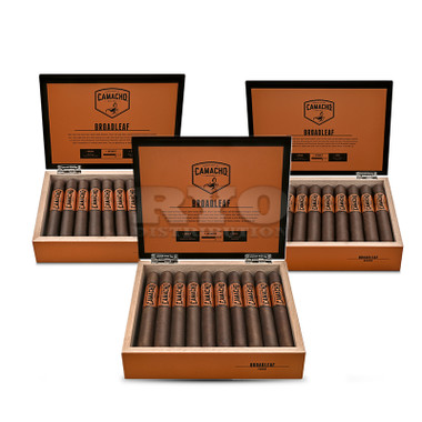 Camacho Broadleaf Cigars - 20ct Box - RYO Distribution
