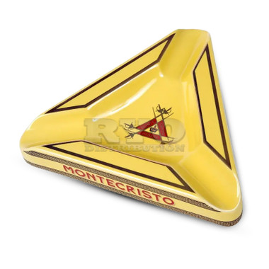 Montecristo Triangular Ceramic Ashtray - 1ct - RYO Distribution