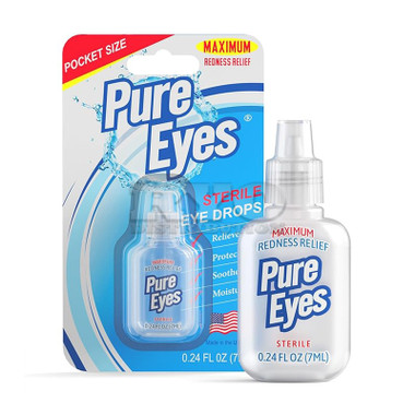 Pure Eyes Drops 0.24fl oz - 12ct - RYO Distribution