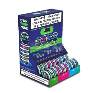 Zone Nicotine Pouch PDQ Display 2 - 1ct - RYO Distribution