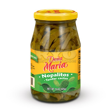 Dona Maria Nopalitos Tender Cactus 15oz Jar - 1ct - RYO Distribution