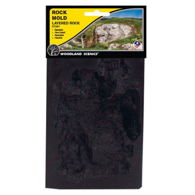 Woodland Scenics C1241 Rock Molds - Layered Rock - Merrimack Valley Models