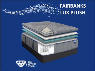 The Spring Air Fairbanks Lux Plush Mattress - Full is on sale at ...
