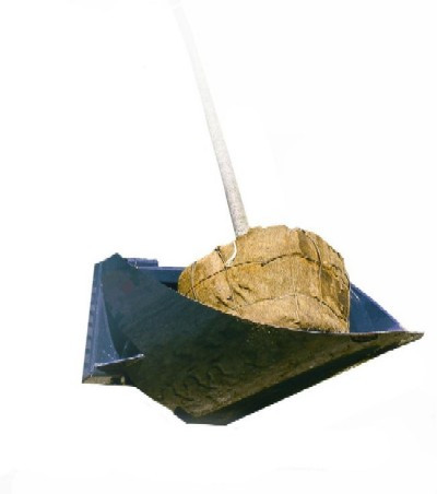 Skid Steer Tree Spade Digger Attachment 48" Ball | Places Large Stones