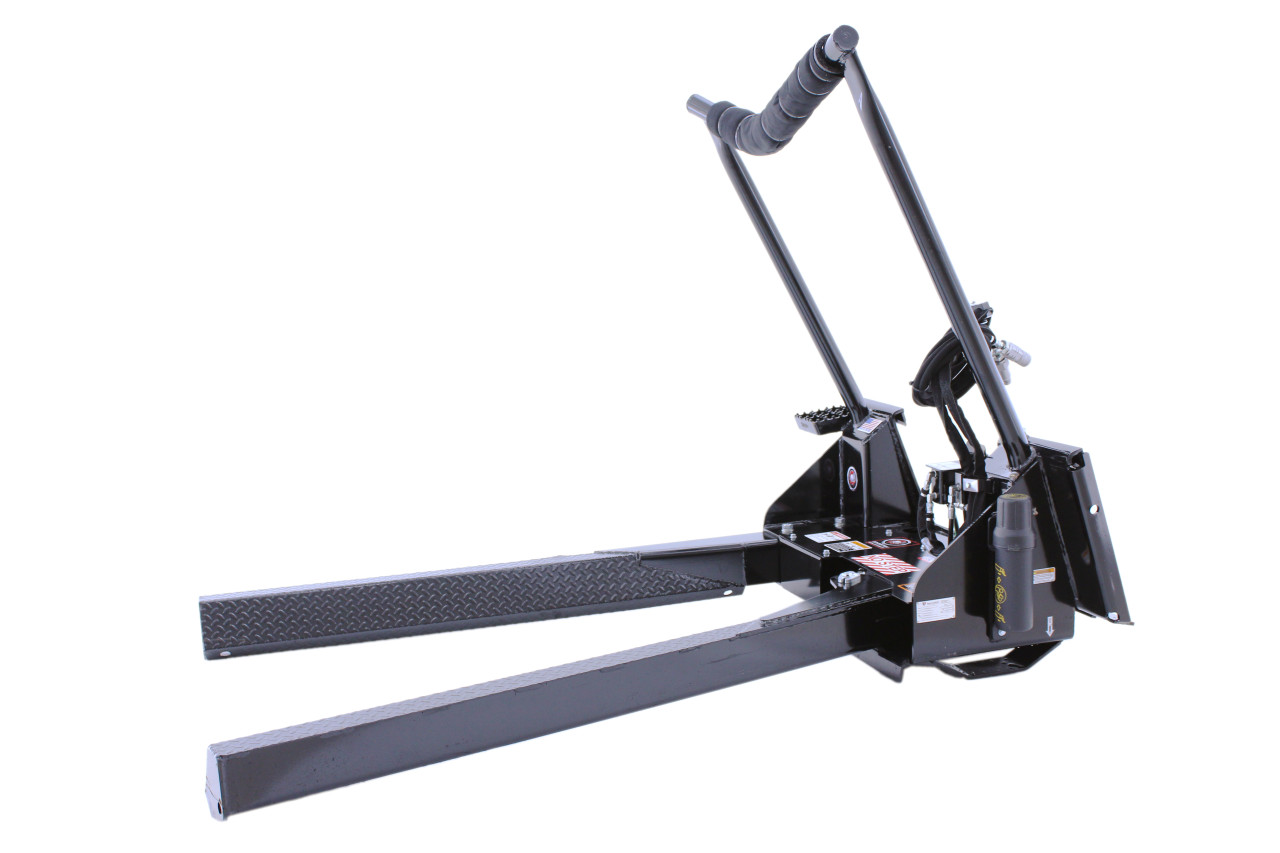 Skid Steer Tree Fork Attachment Heavy Duty Engineered Forks | Spartan