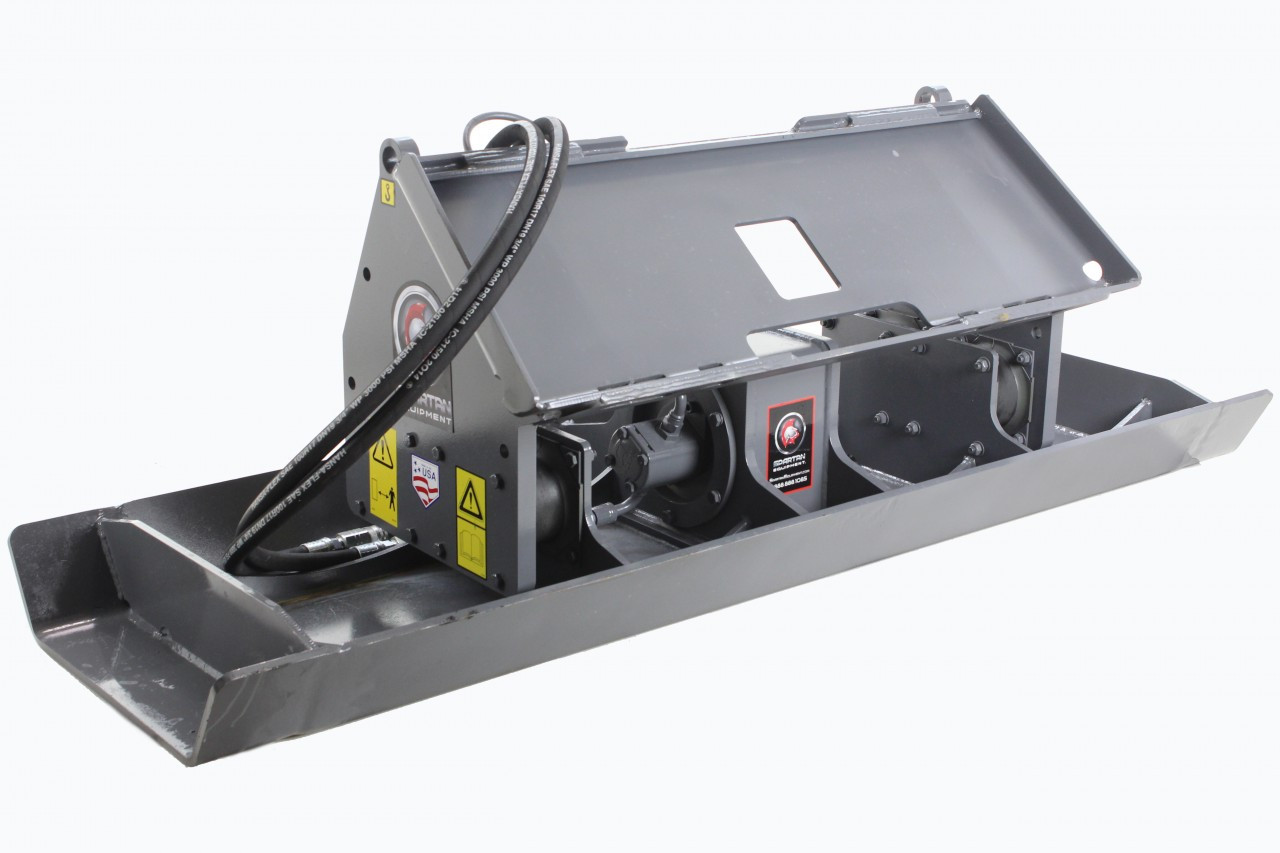 72" Skid Steer Vibratory Plate Compactor