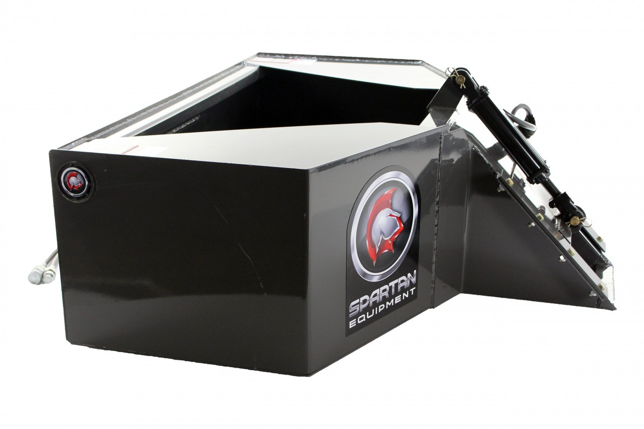 Skid Steer Concrete Bucket 3/4 Yard Capacity With Hydraulic Gate