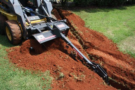 Skid Steer Trencher Model SE625 Cup Tooth Every Other Station