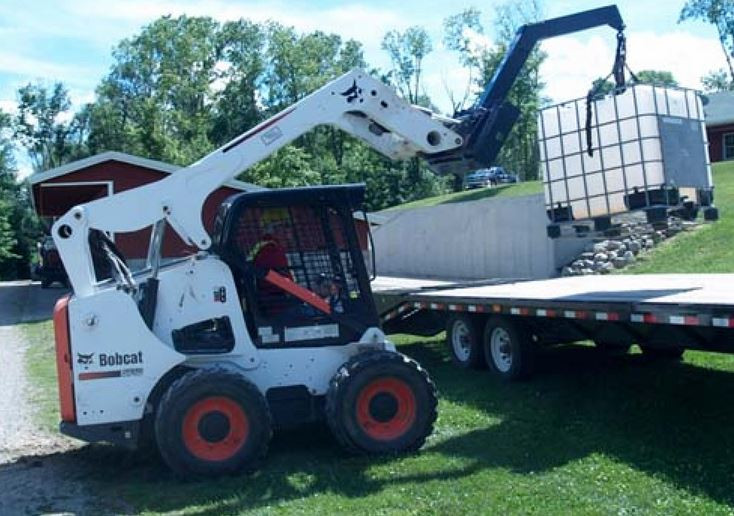 Spartan Skid Steer Tree Boom Pole Attachment Industrial Series