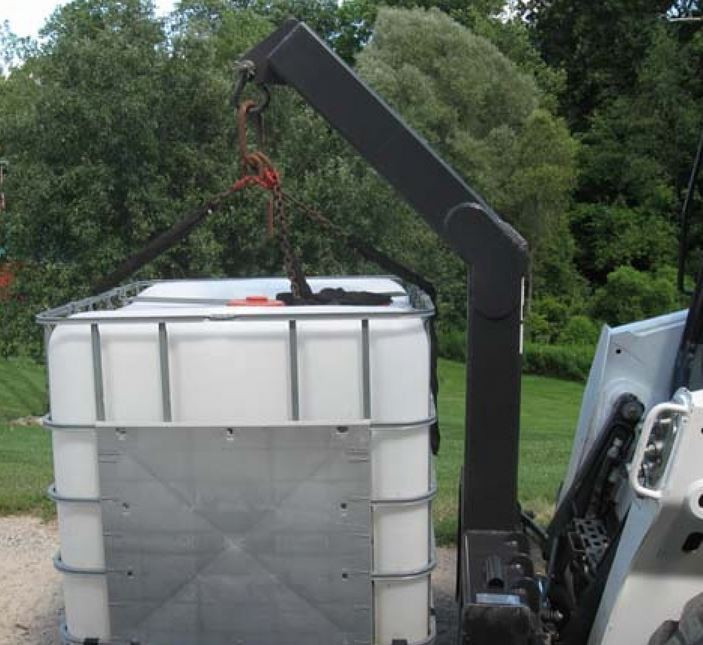 Spartan Skid Steer Tree Boom Pole Attachment Industrial Series