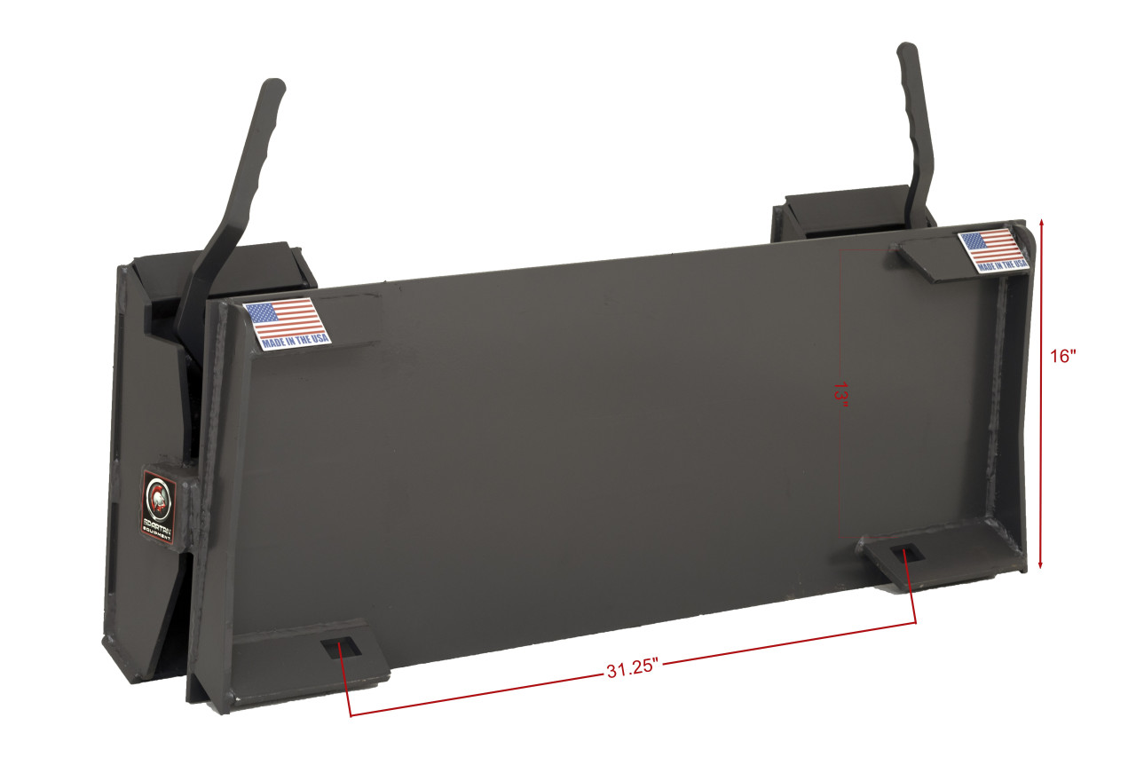 Universal Mini Skid Steer Adapter Plate