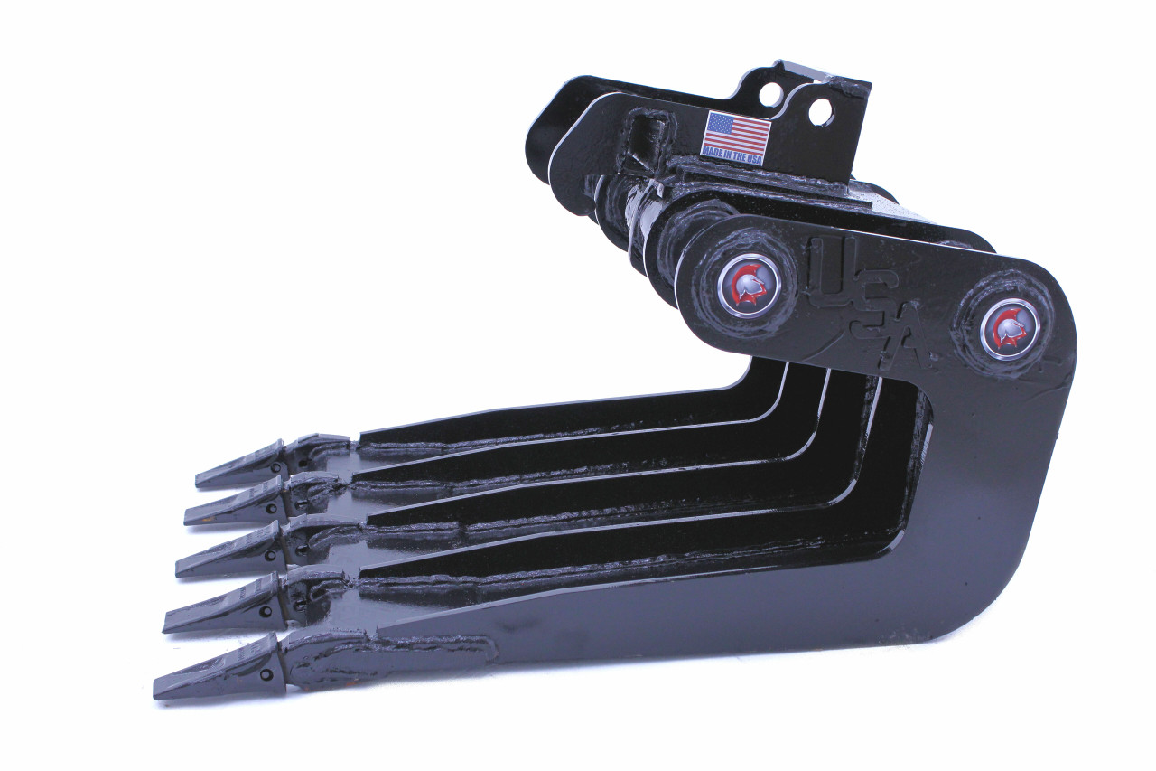 Spartan 30" Excavator Concrete Slab Grab Bucket With Teeth