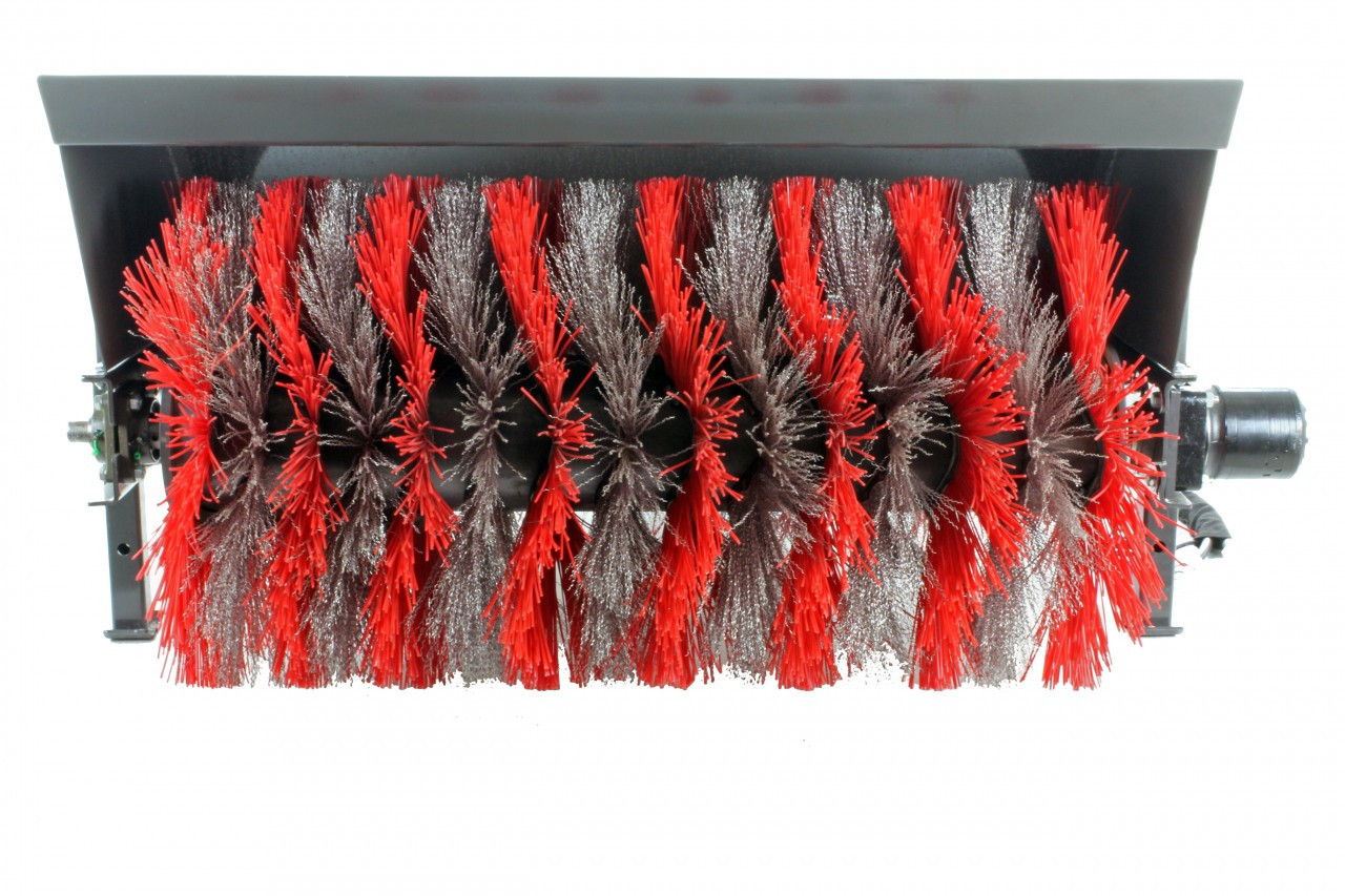 Spartan Mini Skid Steer Angle Broom Attachment