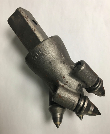 Skid Steer Auger Rock Bit Fish Tail | Spartan Equipment