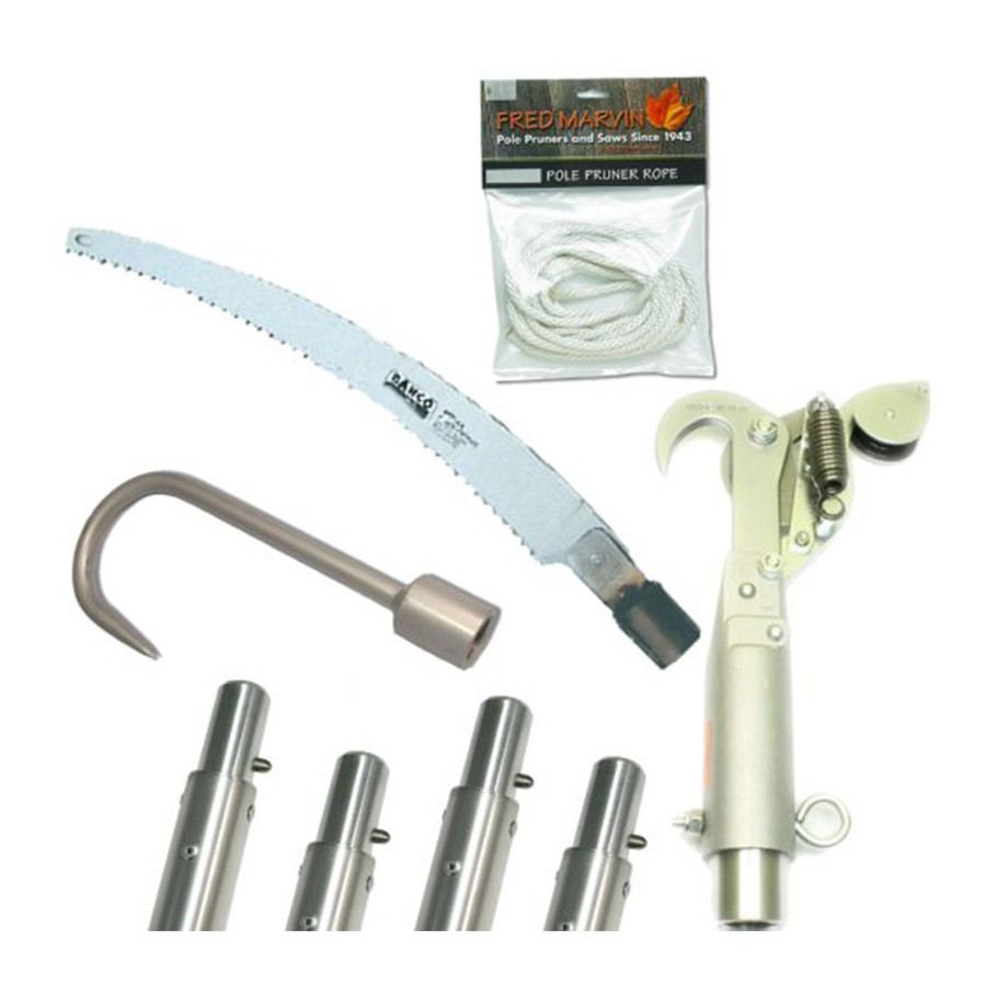 HBM Pole Set Aluminium Push Fit (Set) - Honey Brothers