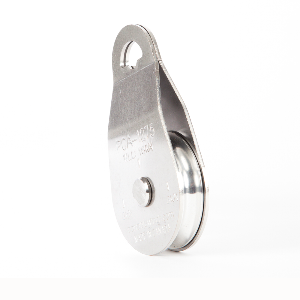 Portable Winch Snatch Block 76mm - Single (10mm Rope) - Honey Brothers