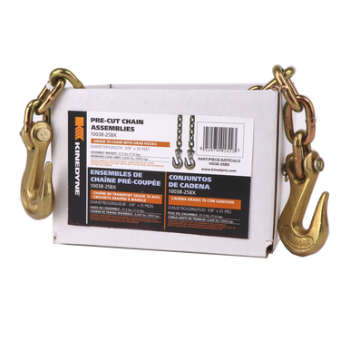 Kinedyne 3/8" x 25' G70 Grab Chain Assembly - 1 Box