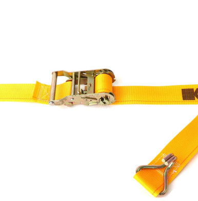 Kinedyne 2" x 12' Narrow Wire Hook Logistic Ratchet Strap