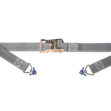 Kinedyne 2" x 16' Single Stud Logistic Ratchet Strap