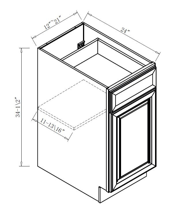 RTA - WSK B12 - RTA Cabinet Warehouse