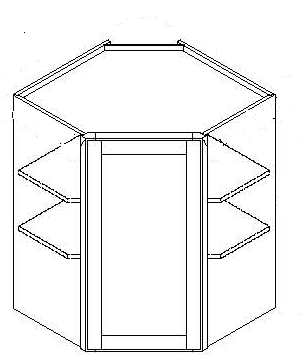 RTA - JF WDC2430 - RTA Cabinet Warehouse