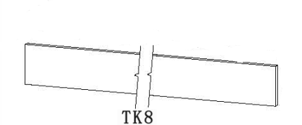 RTA - SHS TK8 (4-1/2'' x 96'') - RTA Cabinet Warehouse