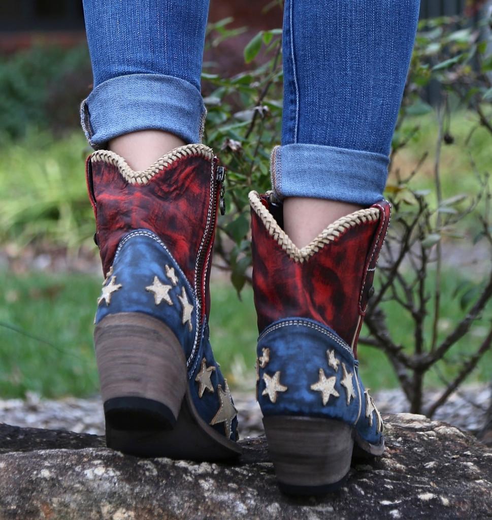 Liberty Black Vintage Azul Americana LB712922 Boots