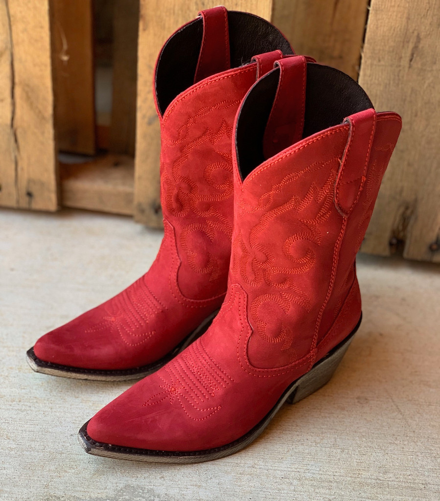 Liberty Black Ruby Rojo Red Boot LB711219