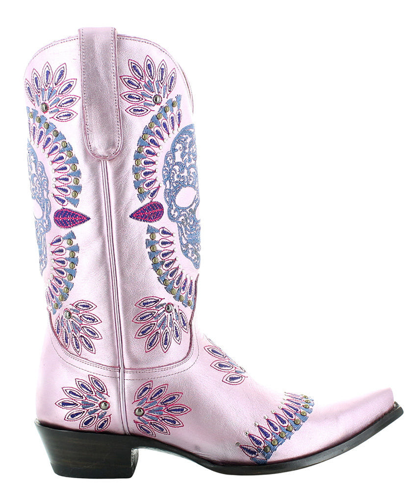 Old Gringo Alltar Pink Blue L3933-2