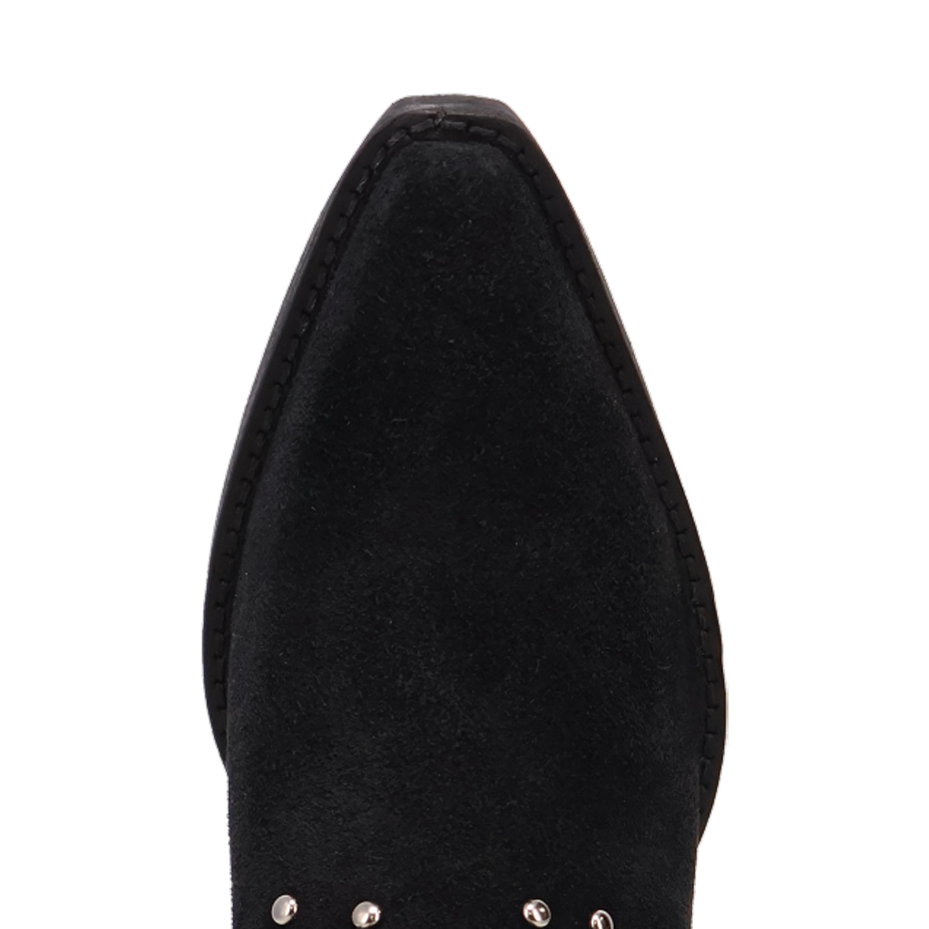 Dingo by Dan Post Rodeo Queen Hair On Suede Black DI2222