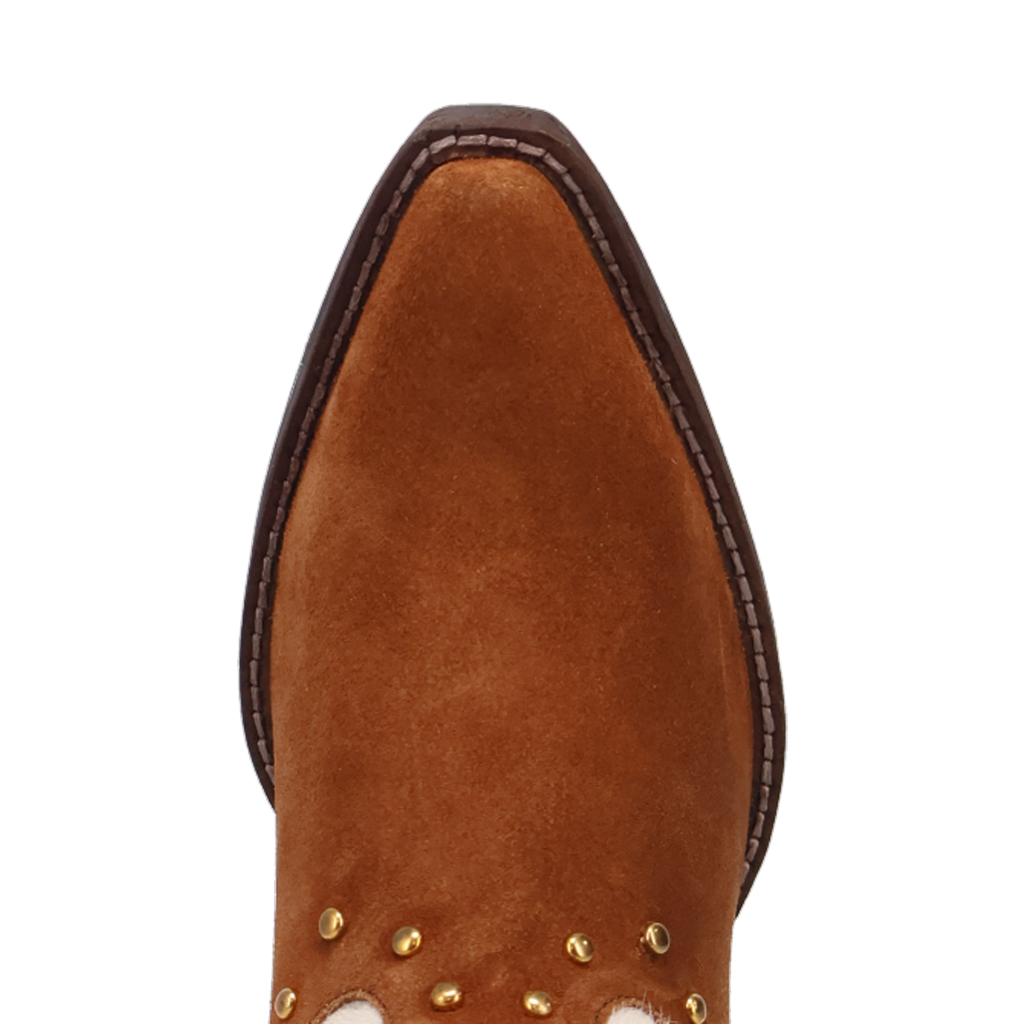 Dingo by Dan Post Rodeo Queen Hair On Suede Brown DI2222