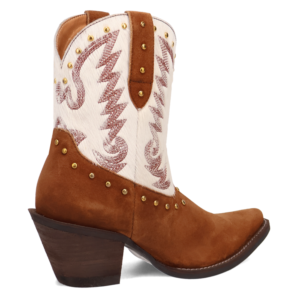 Dingo by Dan Post Rodeo Queen Hair On Suede Brown DI2222