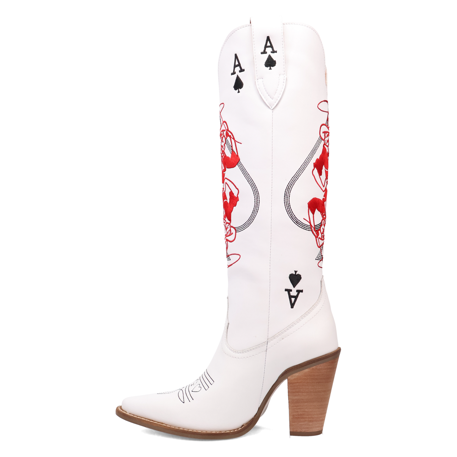 Dingo by Dan Post Ace of Spades White DI2233