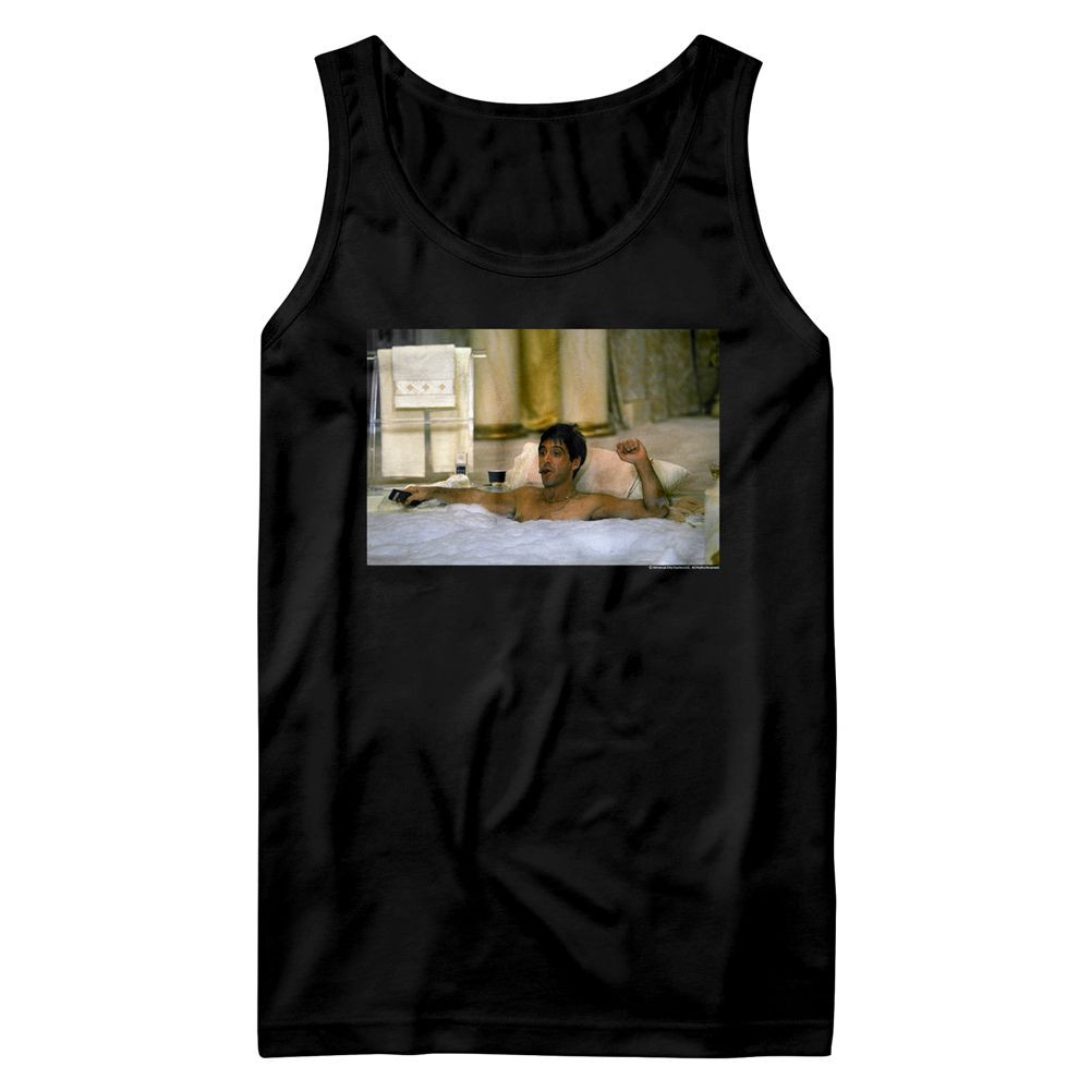 Scarface Tank Top - Bubble Bath - NerdKungFu