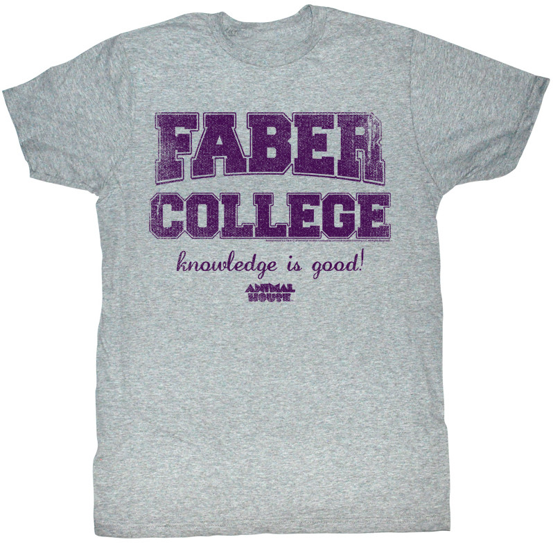 Animal House Faber College Knowledge is Good T-Shirt