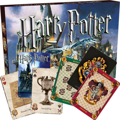 Harry Potter Matchbox Double Deck Playing Cards - NerdKungFu