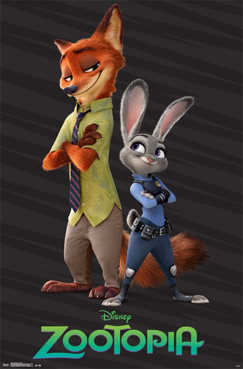Zootopia Poster - Partners - NerdKungFu