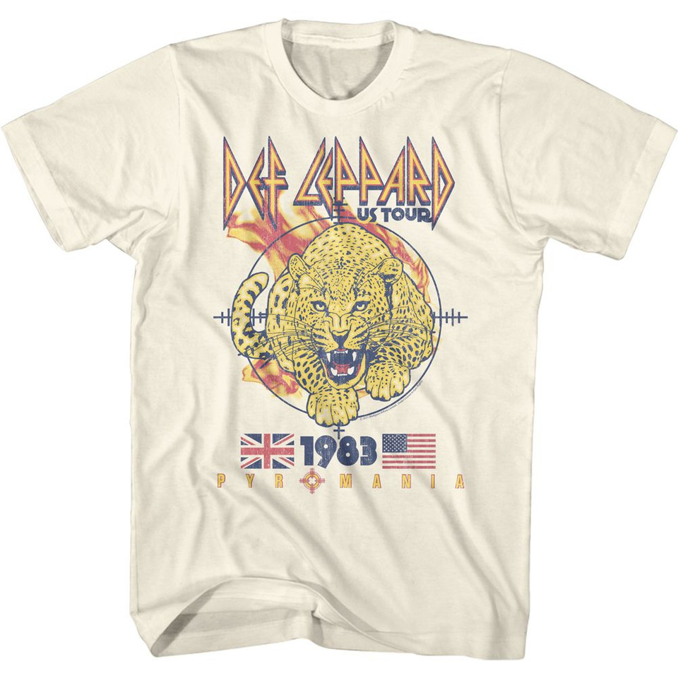 Def Leppard T Shirt - Classic Pyromania - NerdKungFu